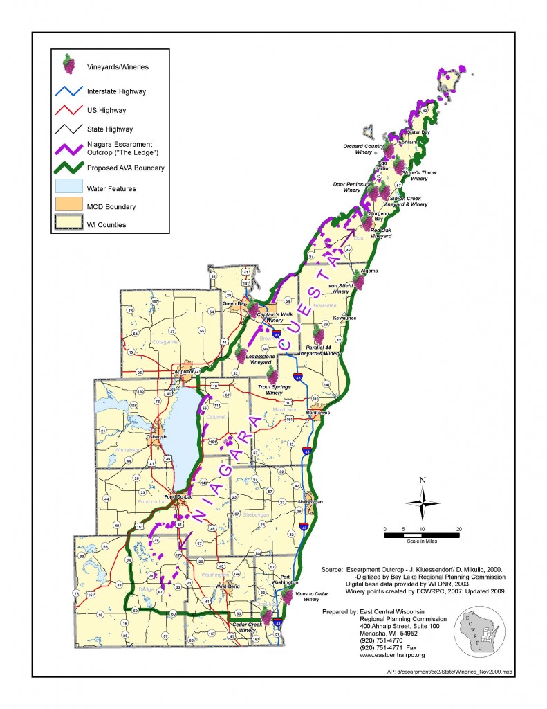 Wisconsin Ledge AVA Set for TTB Approval – Midwest Wine Press